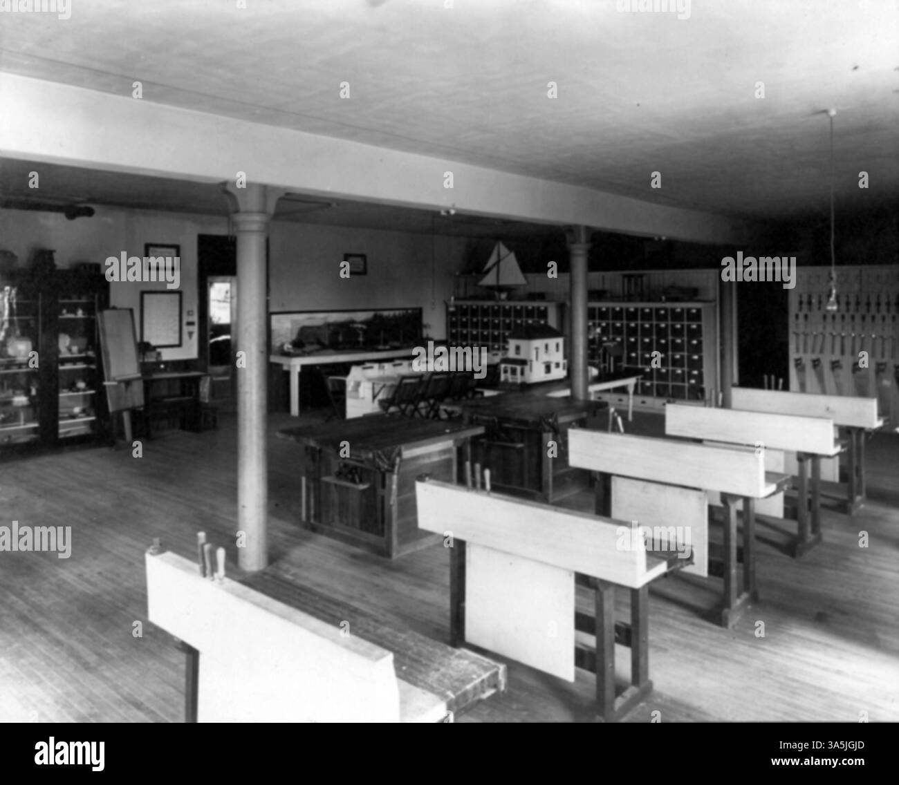 The Manual Training Room in the Old Main Building at St. Cloud State ...