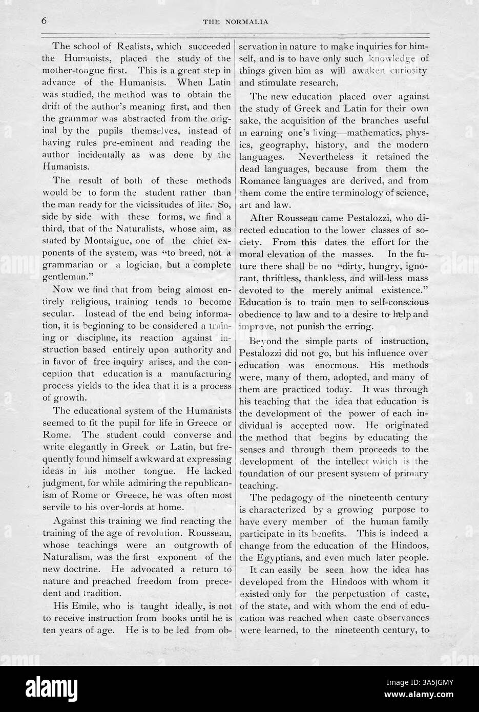 The June 1893 edition of *The Normalia* from St. Cloud State University ...