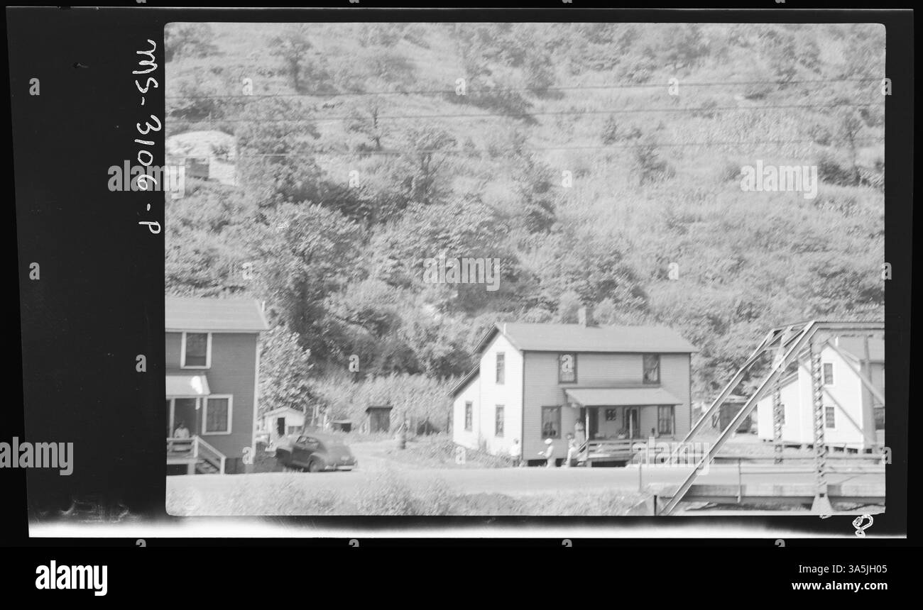 This 1946 photograph shows house #6 at West Virginia Coal & Coke Corp ...