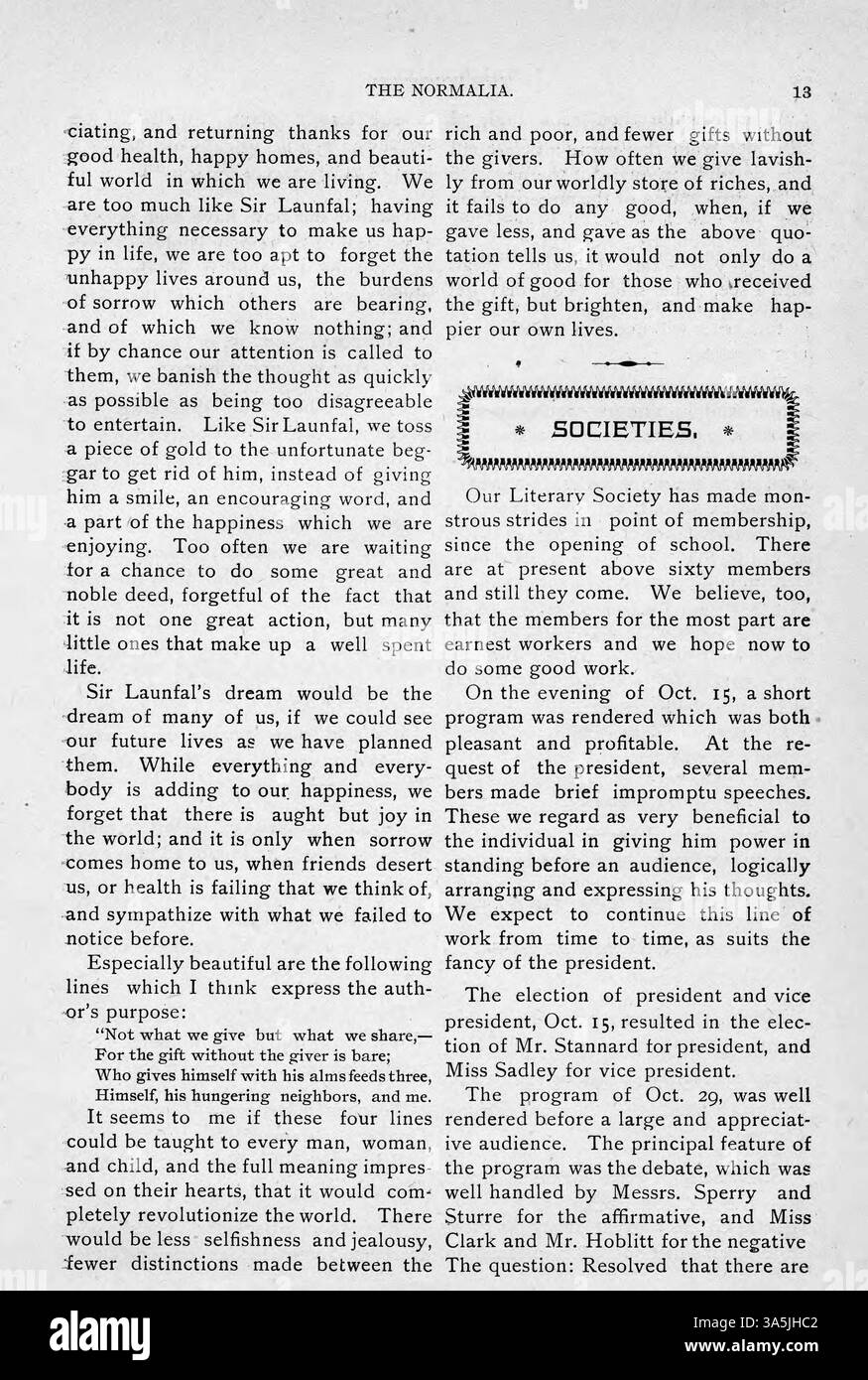 The Normalia, 1897-11, a publication from St. Cloud State University ...