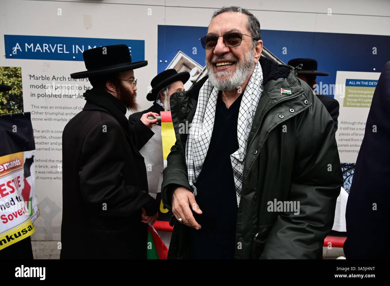 LONDON, UK. 23rd Mar, 2025. The Islamic Human Rights Commission (IHRC ...