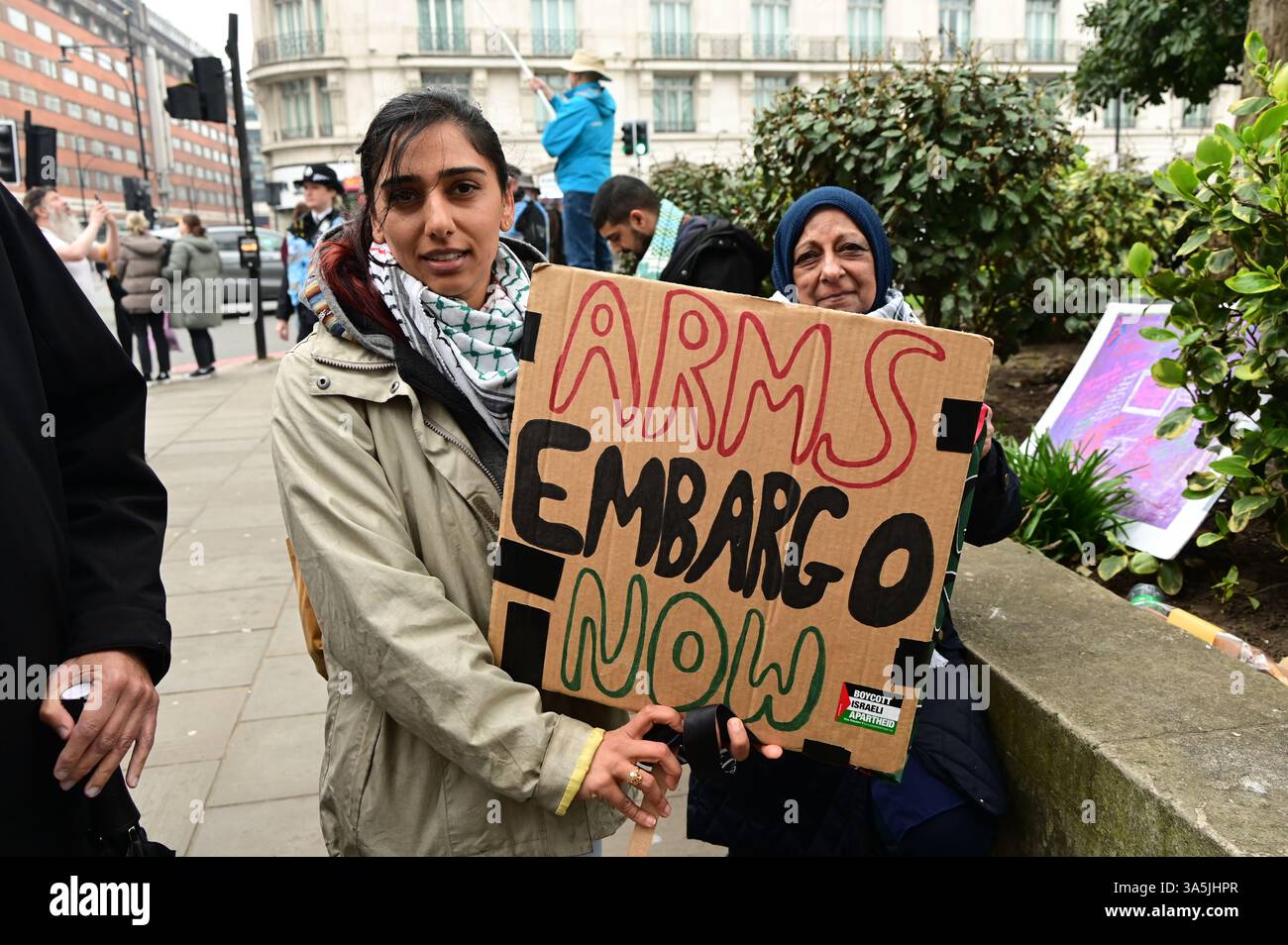 LONDON, UK. 23rd Mar, 2025. The Islamic Human Rights Commission (IHRC ...