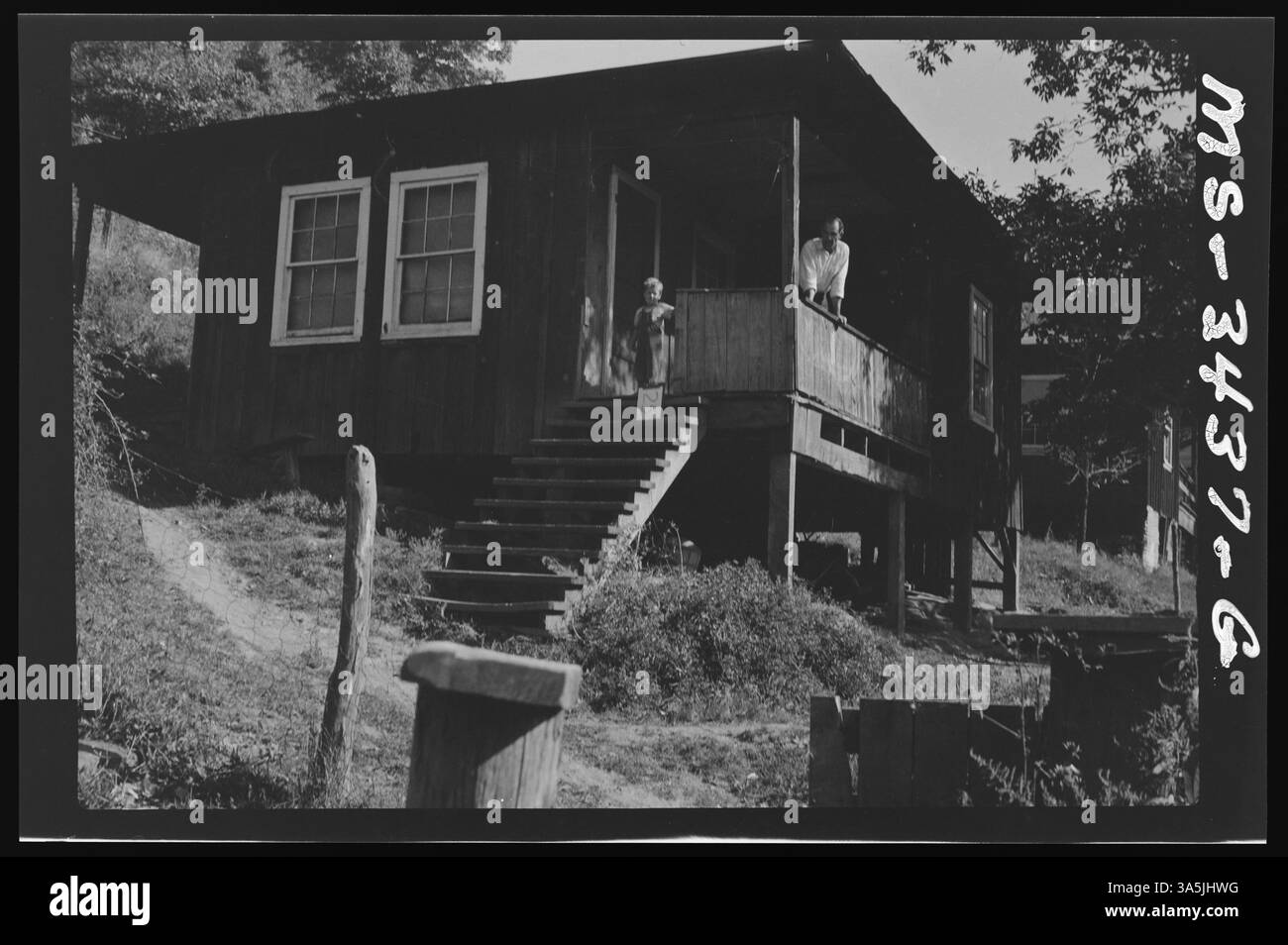 A company house located near Lillybrook Coal Company’s Lillybrook #3 ...