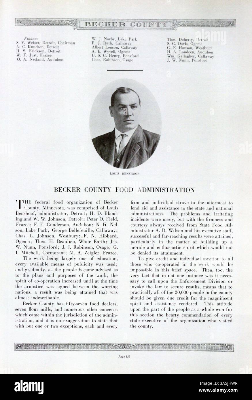 This book chronicles the involvement of Becker County residents in ...