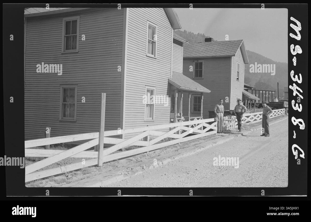 This 1946 photograph shows company house #4 at Koppers Coal Division's ...