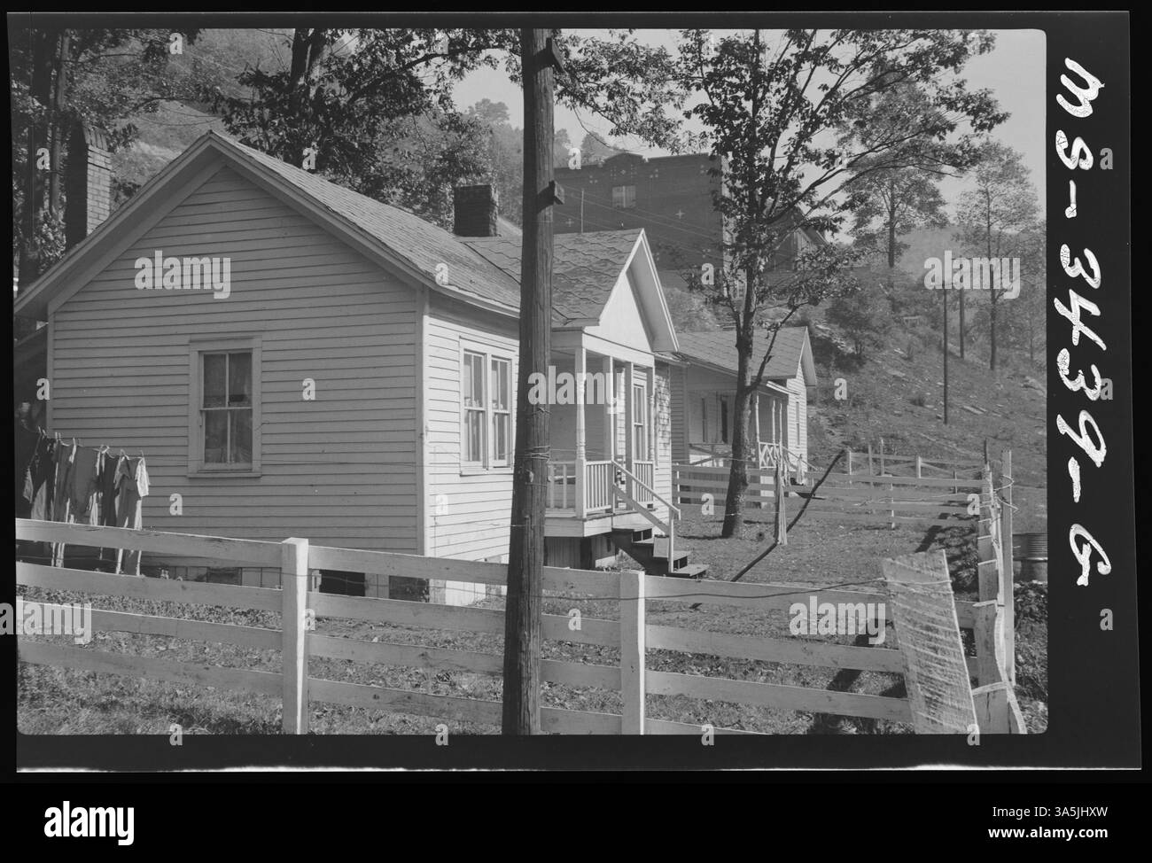 Company house #282 at Koppers Coal Division’s Stotesbury #8 Mine in ...