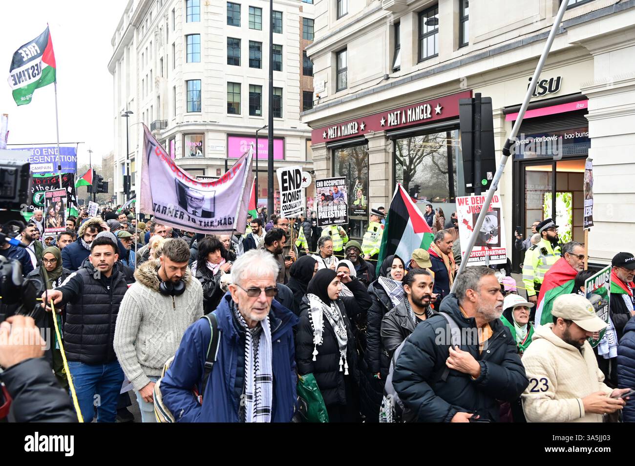 LONDON, UK. 23rd Mar, 2025. The Islamic Human Rights Commission (IHRC ...