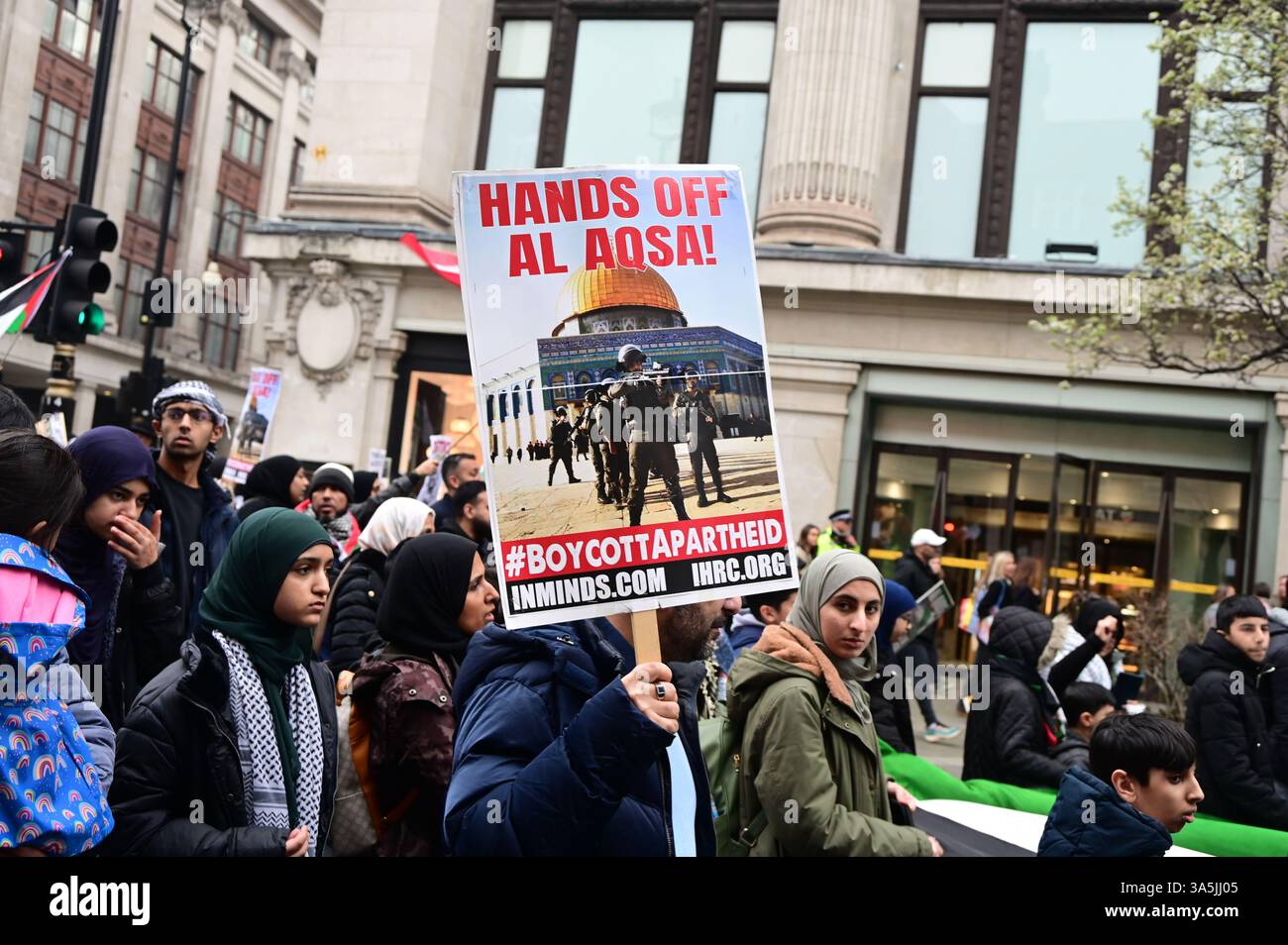 LONDON, UK. 23rd Mar, 2025. The Islamic Human Rights Commission (IHRC ...