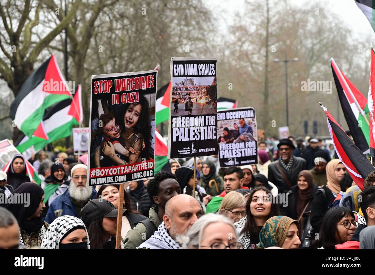 LONDON, UK. 23rd Mar, 2025. The Islamic Human Rights Commission (IHRC ...