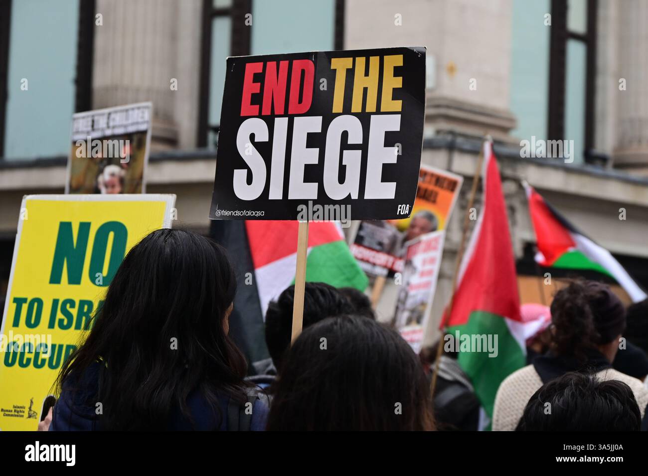 LONDON, UK. 23rd Mar, 2025. The Islamic Human Rights Commission (IHRC ...