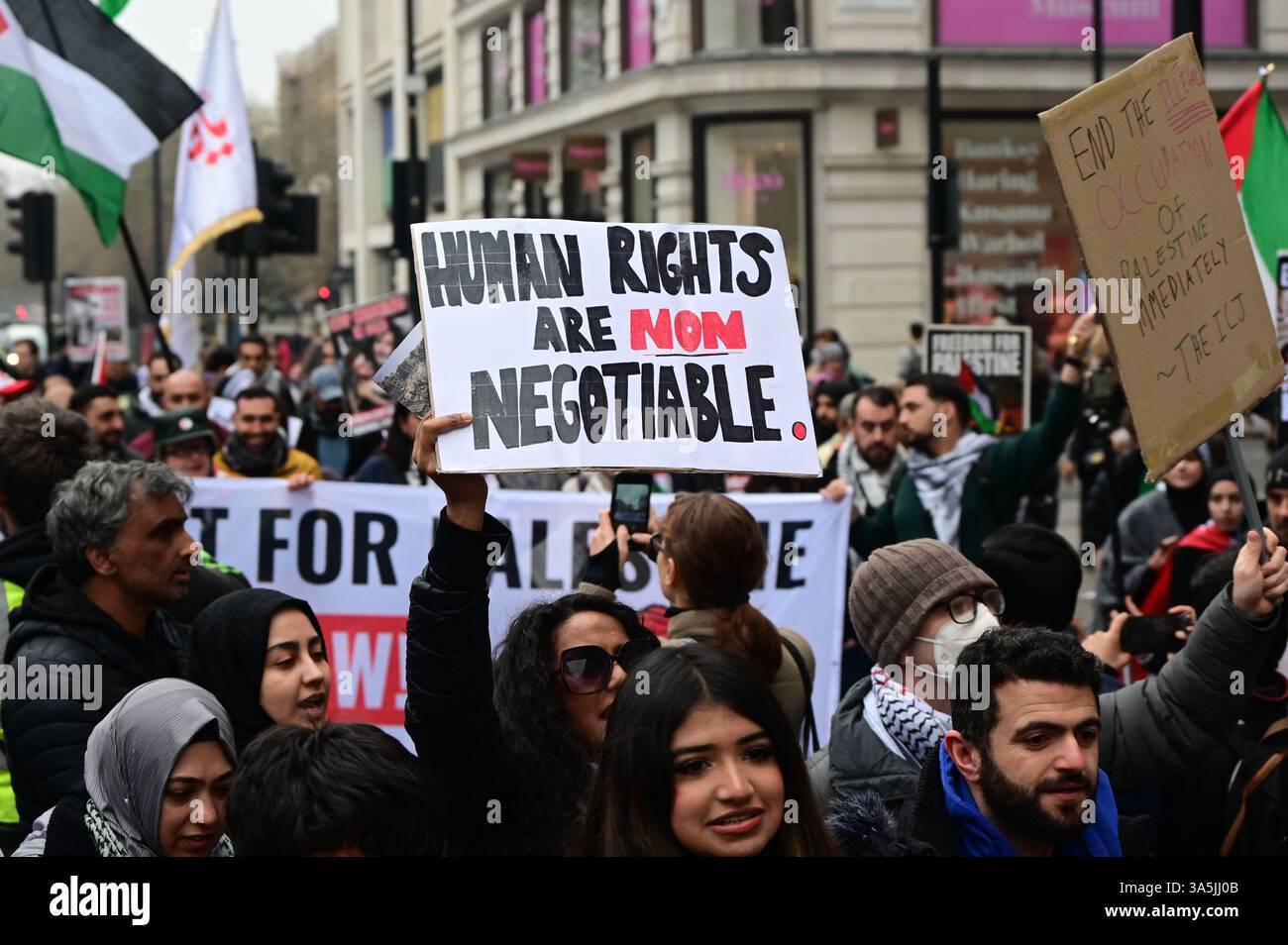 LONDON, UK. 23rd Mar, 2025. The Islamic Human Rights Commission (IHRC ...
