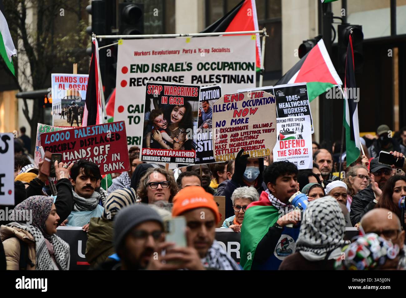 LONDON, ENGLAND: 23th March 2025: The Islamic Human Rights Commission ...