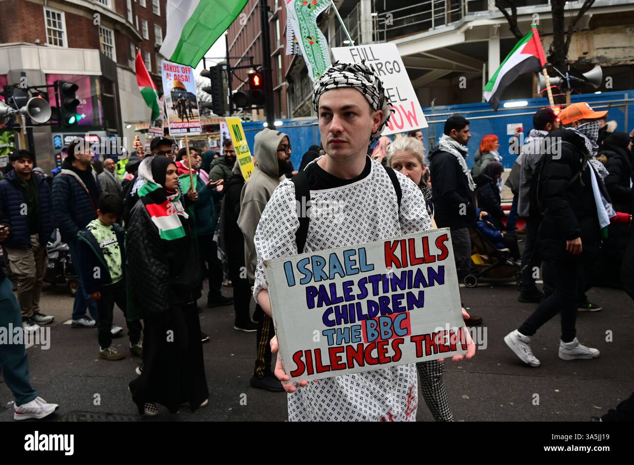 LONDON, UK. 23rd Mar, 2025. The Islamic Human Rights Commission (IHRC ...