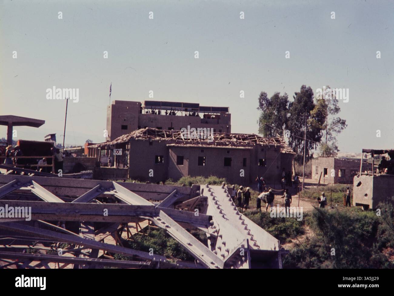 Israel Israel, 20240101, Aufnahme ca.ca.1959, Stadtansicht, zerstörte ...