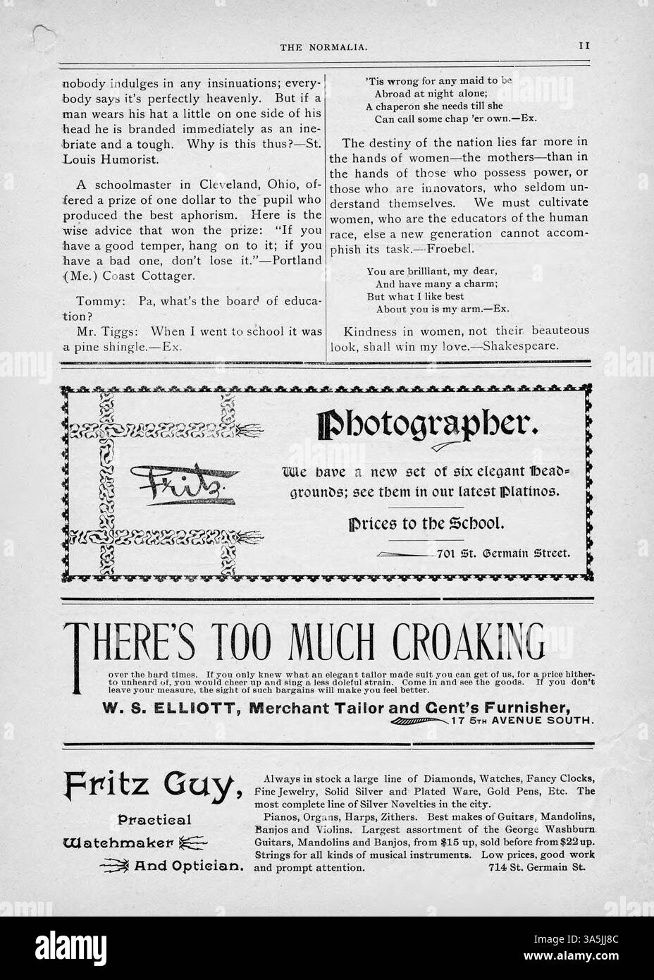 The Normalia, 1897-02 is a scholarly publication by St. Cloud State ...