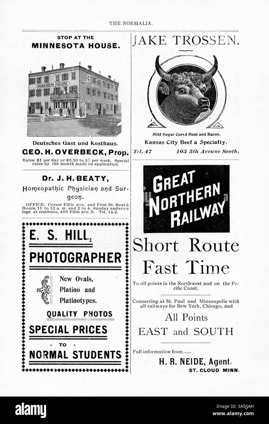 The Normalia, 1902, includes articles from St. Cloud State University ...