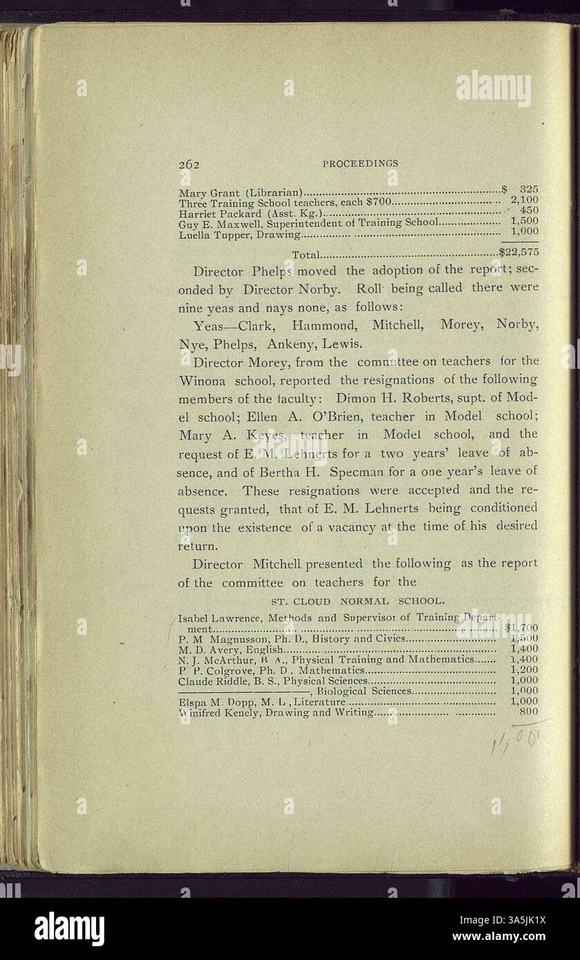 The document details the formation and advancement of Minnesota's ...