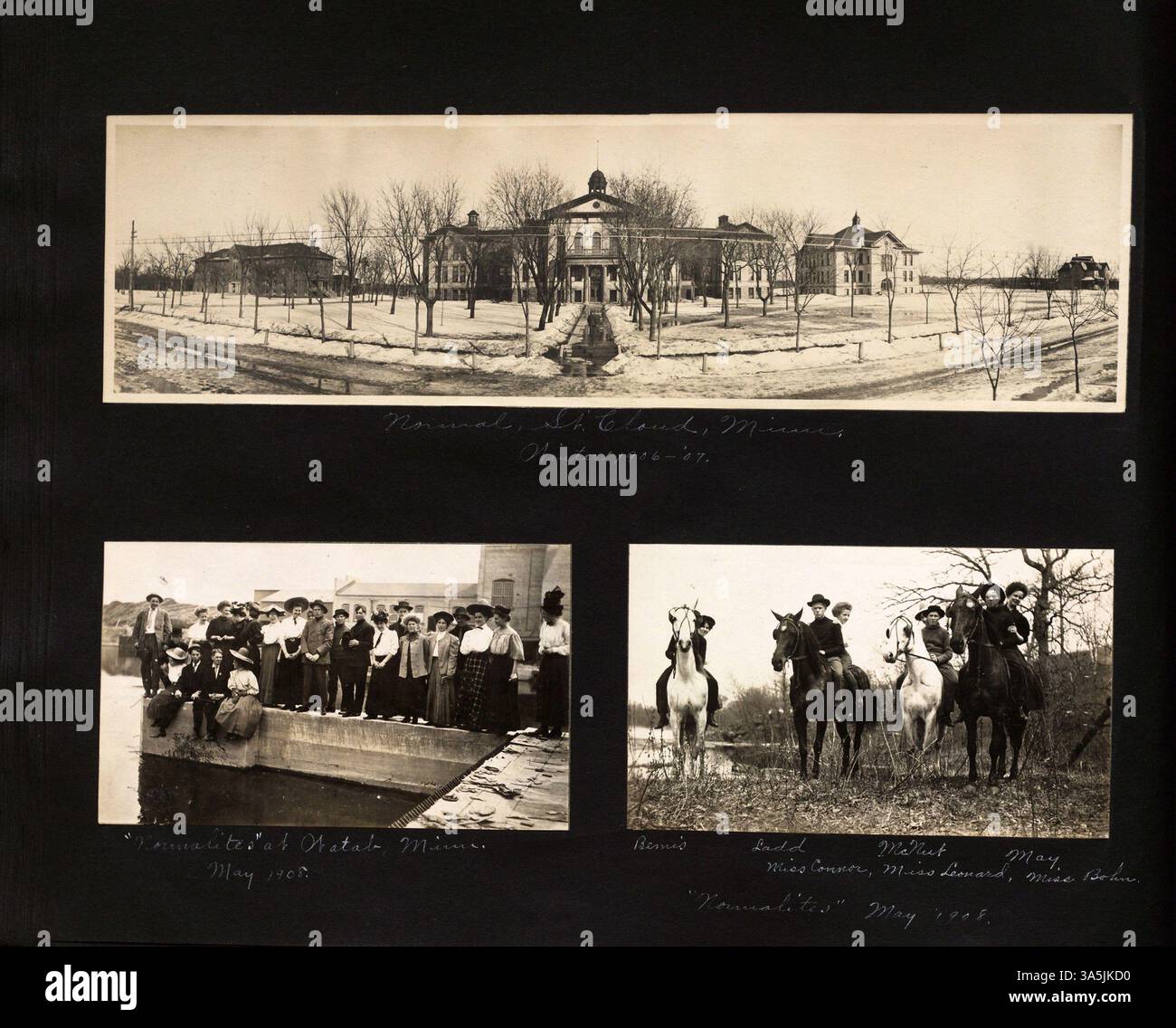 Andrew Lindgren, a graduate of St. Cloud State University, created a photograph album featuring ...