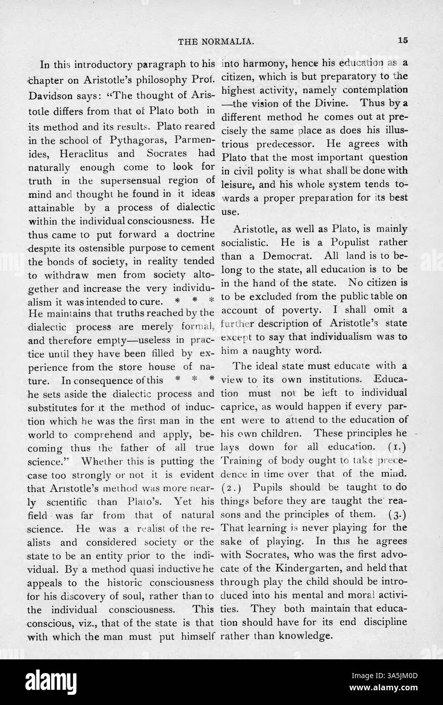 The 1898 edition of The Normalia features contributions on topics such ...