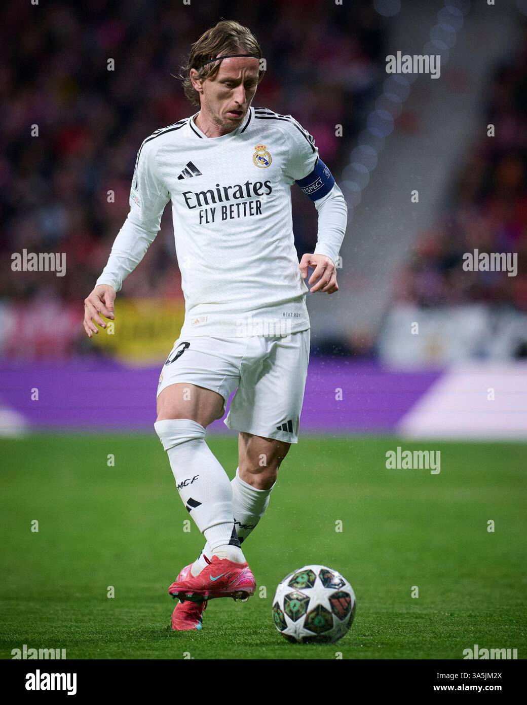 Madrid, Spain. 12th Mar, 2025. Real Madrid CF's Luka Modric during ...