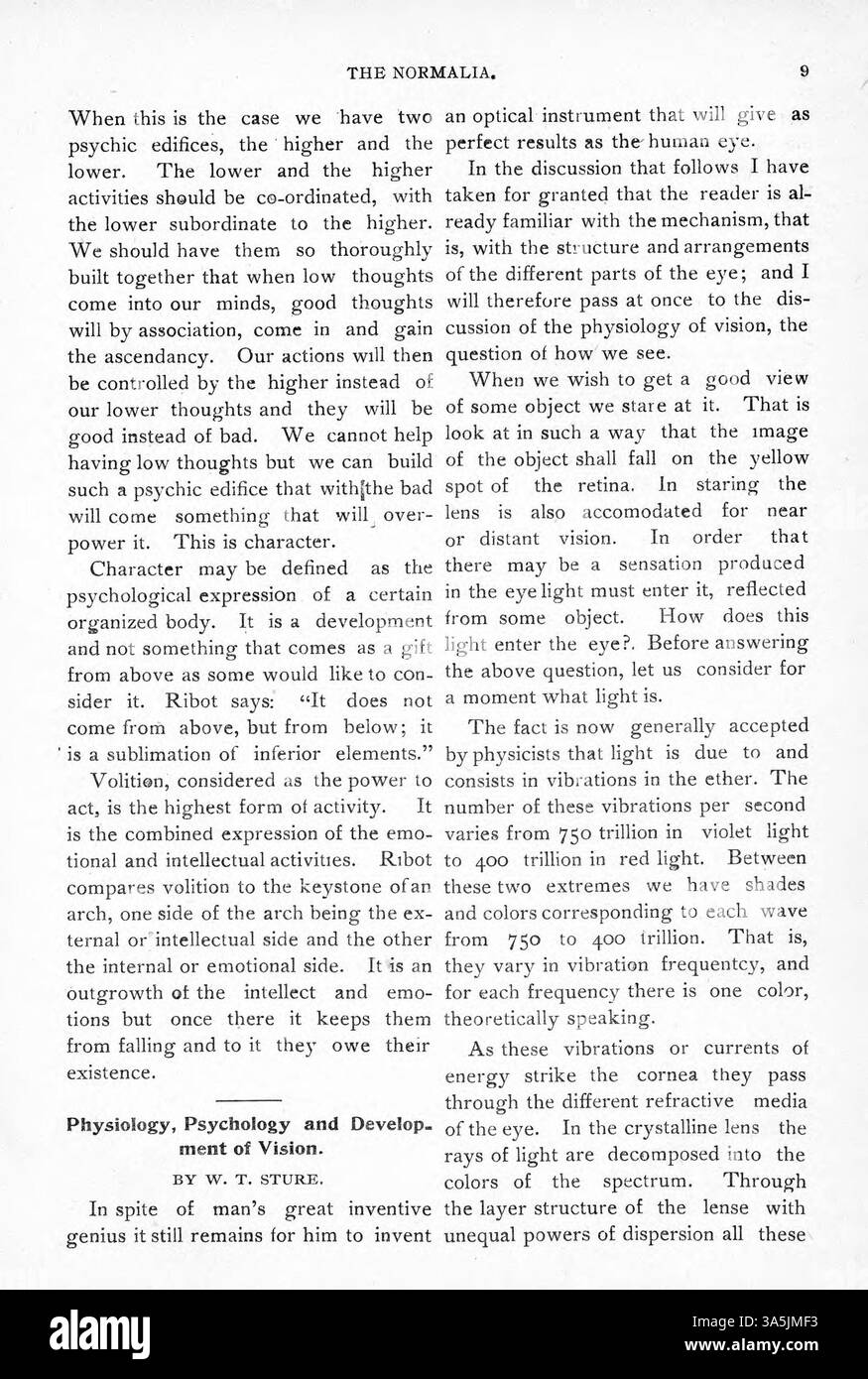 The October 1898 issue of *The Normalia* includes scholarly articles by ...