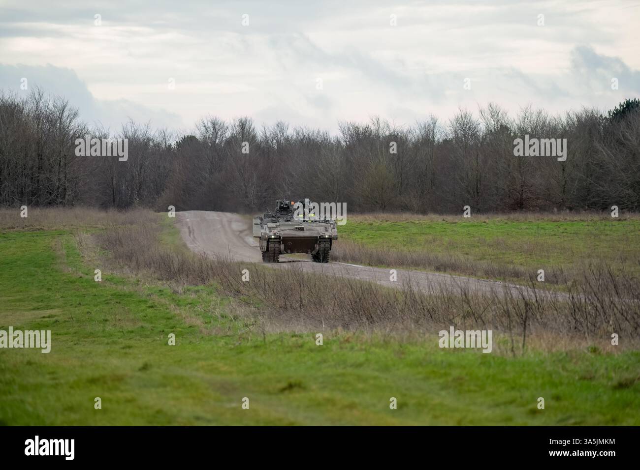 British army General Dynamics Ajax tank; (turreted, reconnaissance and ...