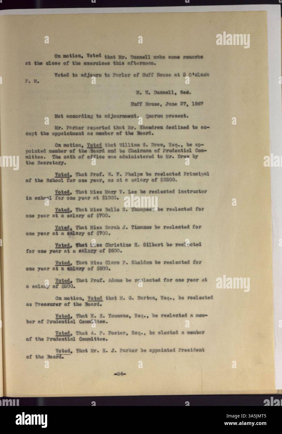 This document contains the meeting minutes of the Minnesota State ...