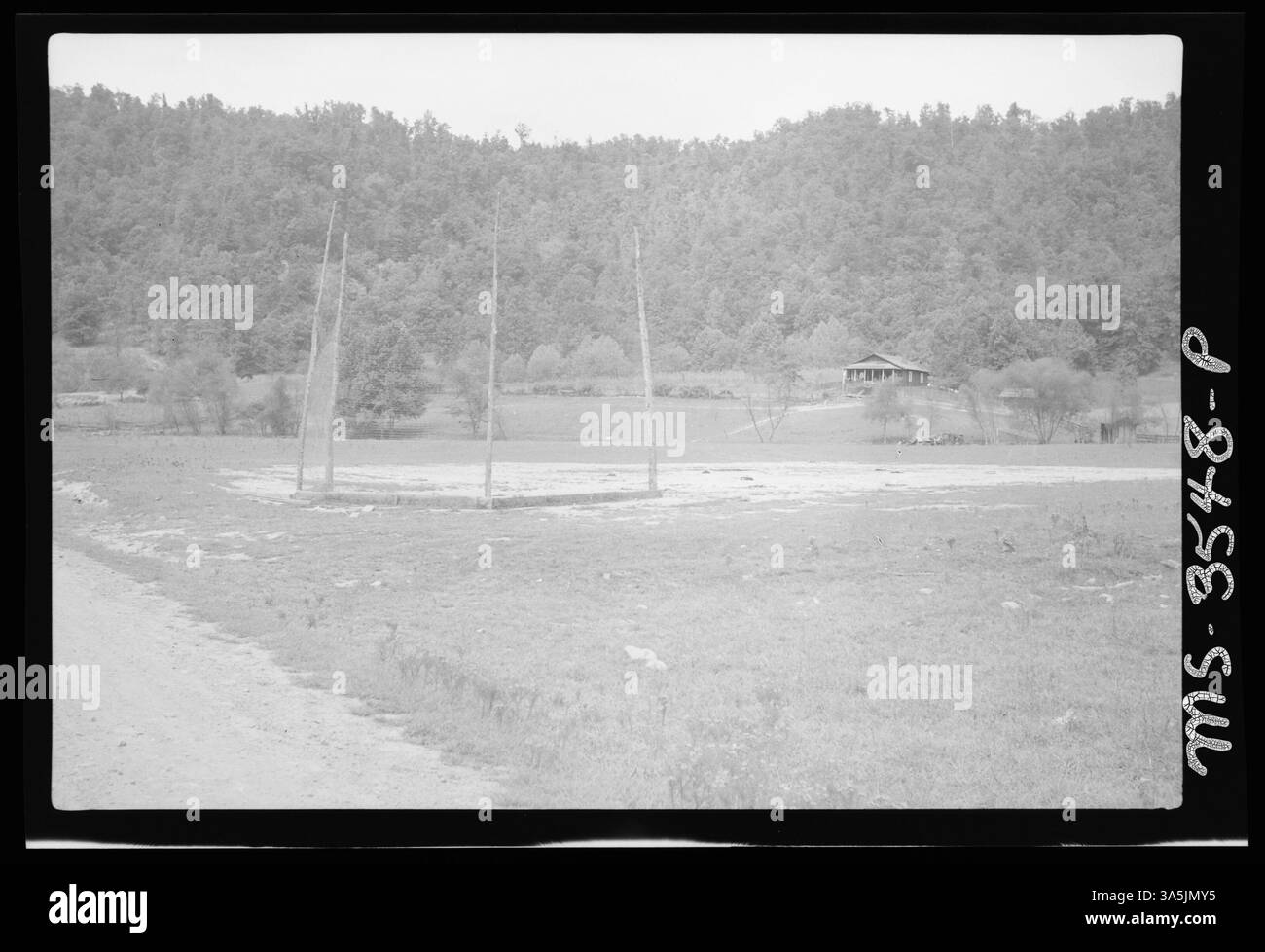 A baseball field at Marion, Tennessee, sponsored by Fork Mountain Coal ...