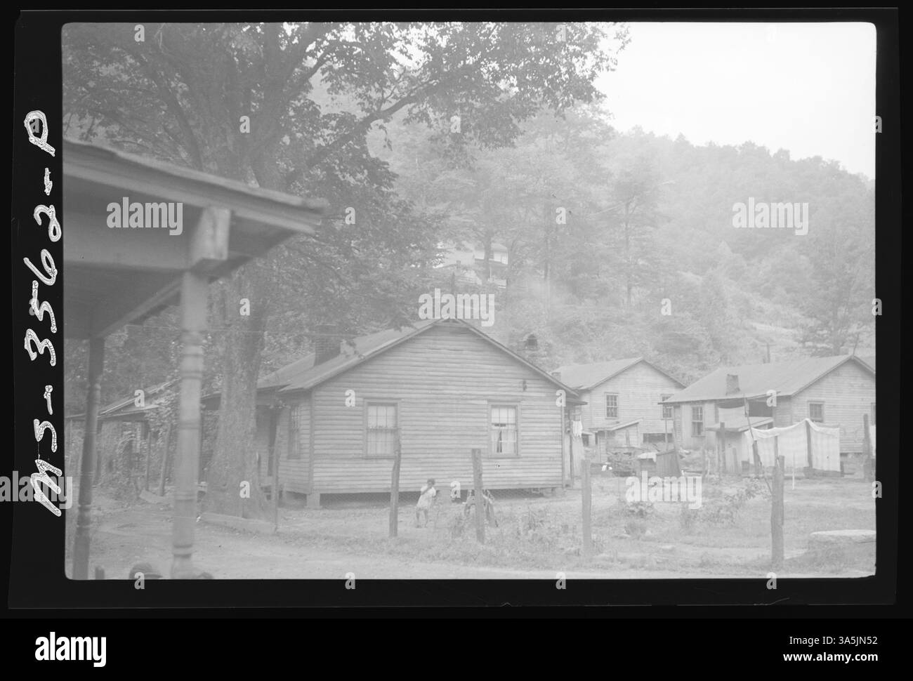 A view of house #1 in Crites Camp near Lorado #2 Mine, Logan County ...