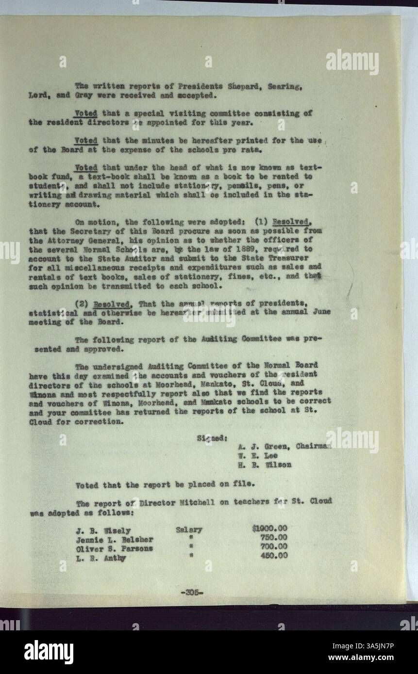 This publication details the establishment and development of Minnesota ...