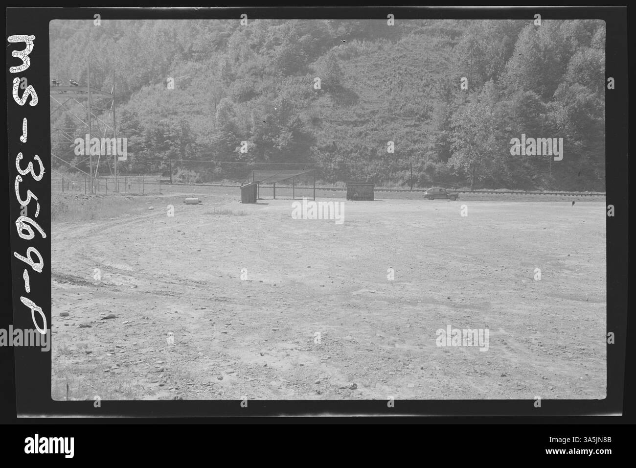 A view of the baseball field at Lorado, West Virginia, home of the ...