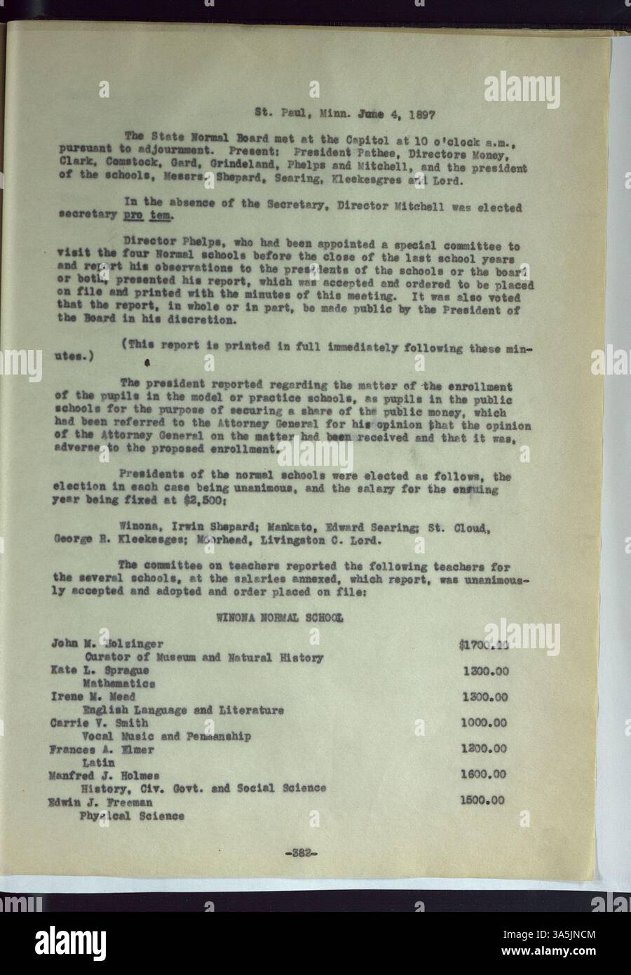 A historical record of the founding and development of Minnesota’s ...