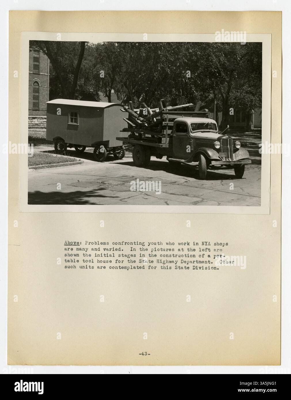 Volume 2 of the NYA photo album documents work and educational programs ...