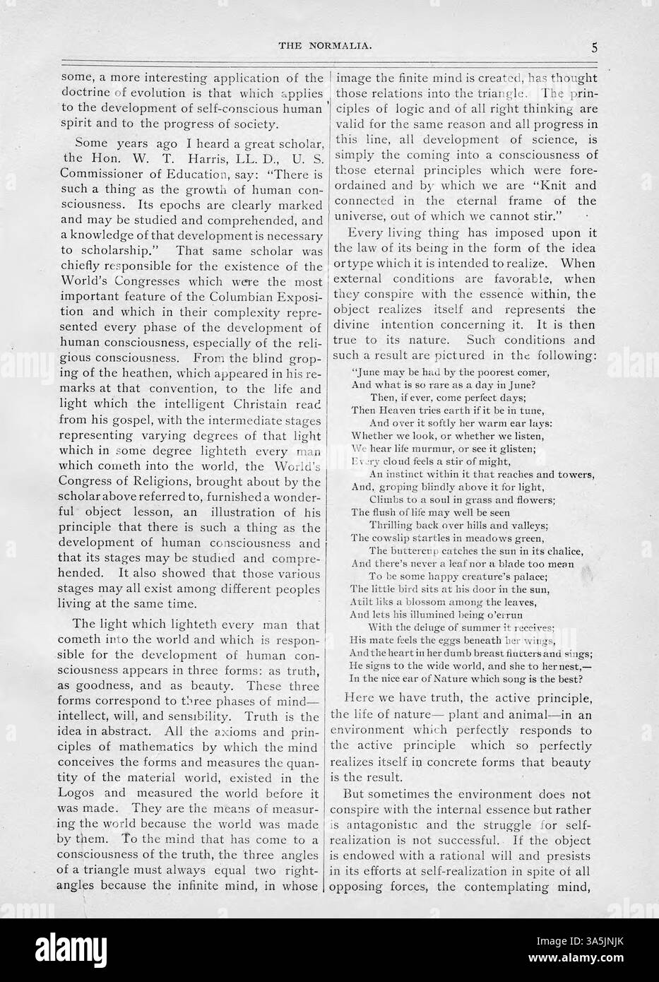 The Normalia, 1894-02 from St. Cloud State University includes a speech ...
