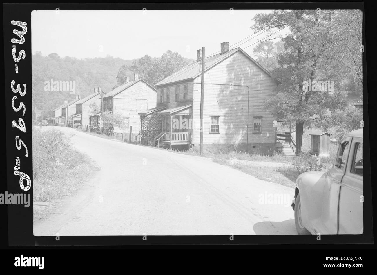 Typical company row housing at Youghiogheny & Ohio Coal Company’s ...
