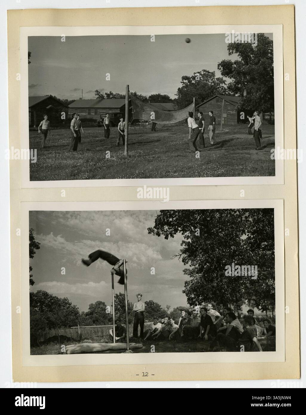 The photo album documents the NYA's work in Minnesota, showcasing ...