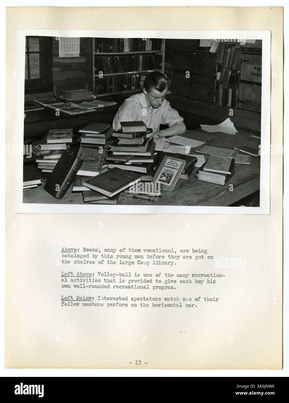 This volume highlights the National Youth Administration (NYA) program ...