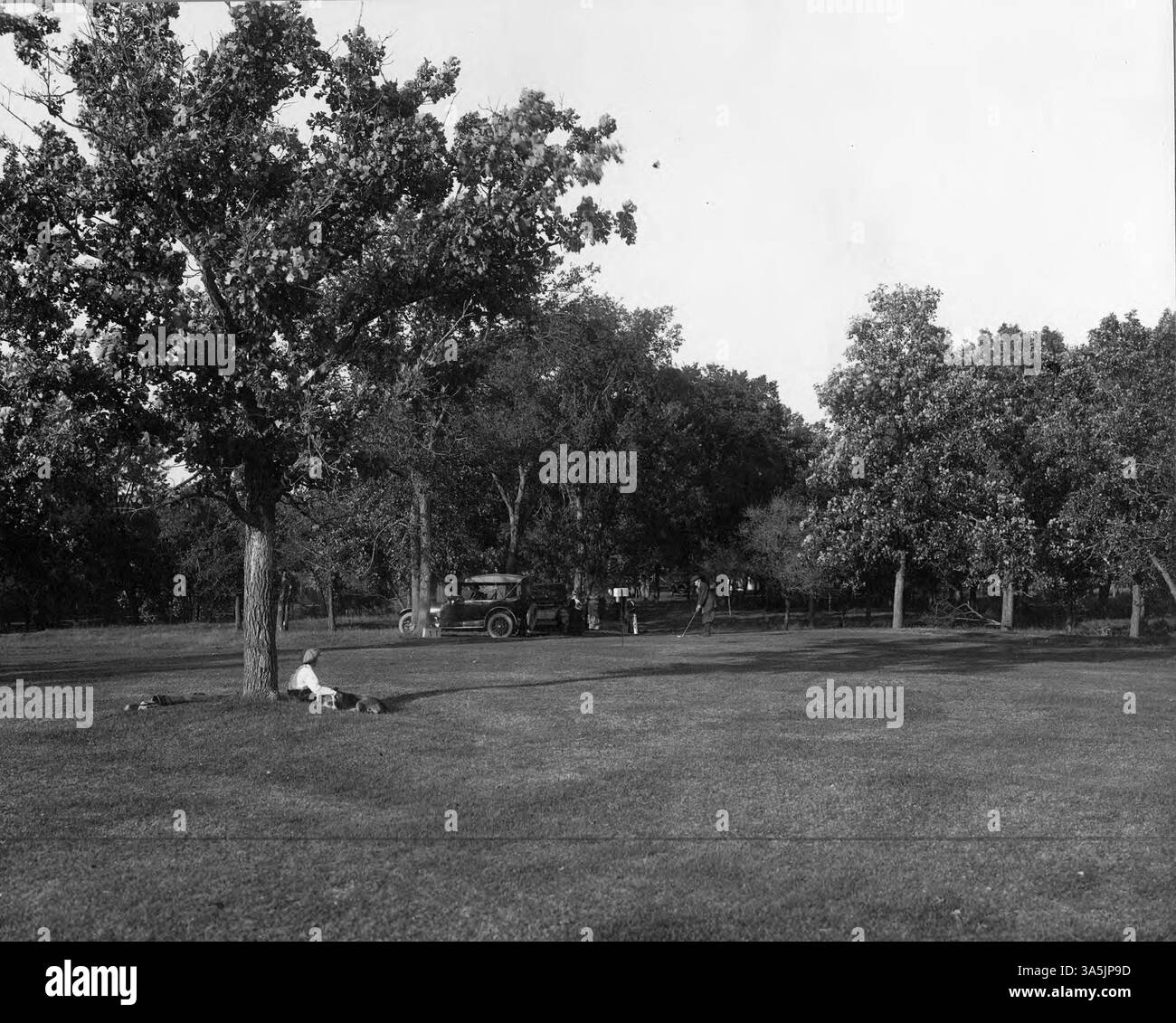 A golf course hole located in St. Cloud, Minnesota, depicted in this ...