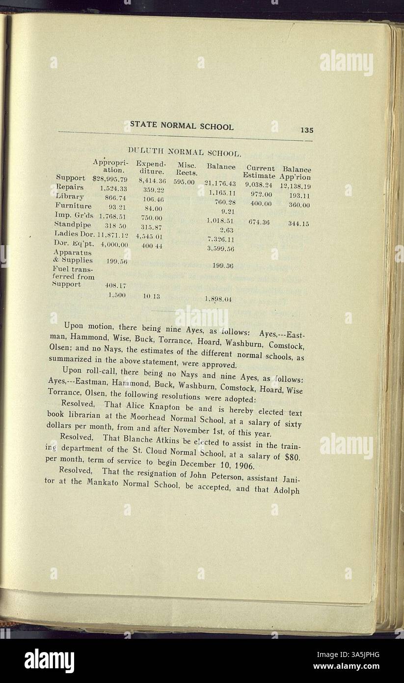 Physical campus growth between 1903 and 1924 hi-res stock photography ...