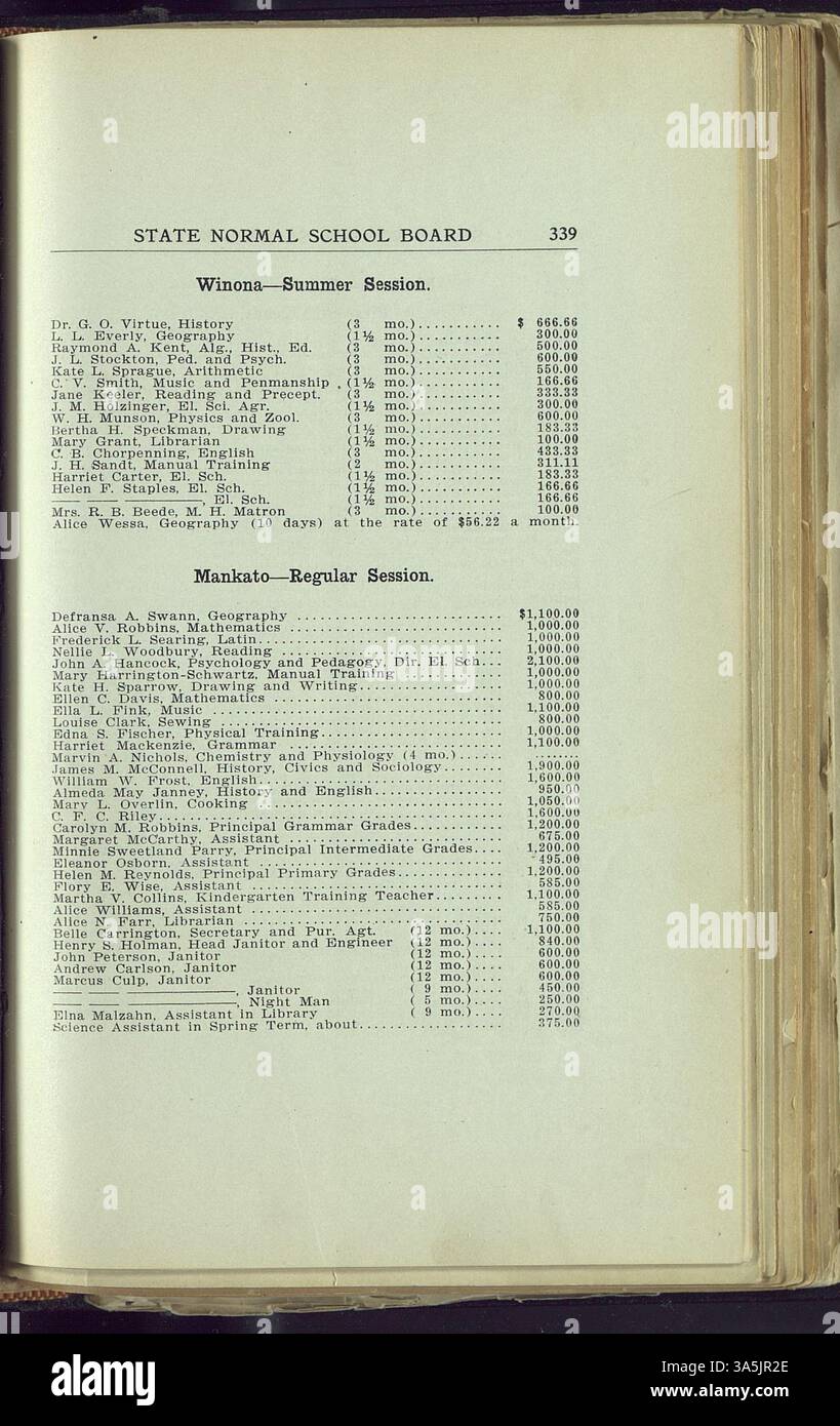 The document records the transition of minnesotas normal school hi-res ...