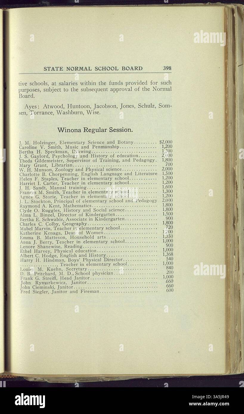 A detailed record of the transformation of normal schools into state ...