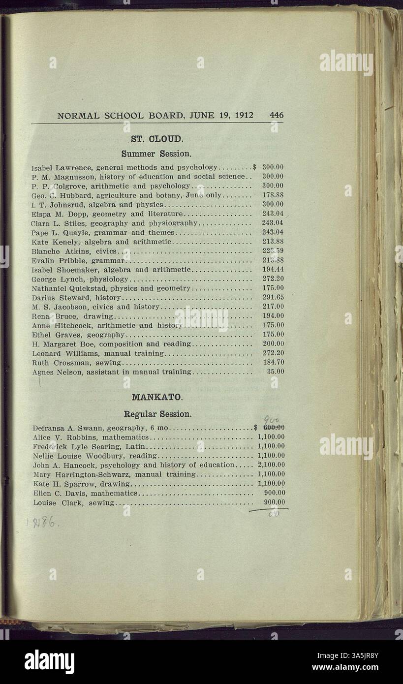 The minutes from the Normal Board and State Teachers College Board ...