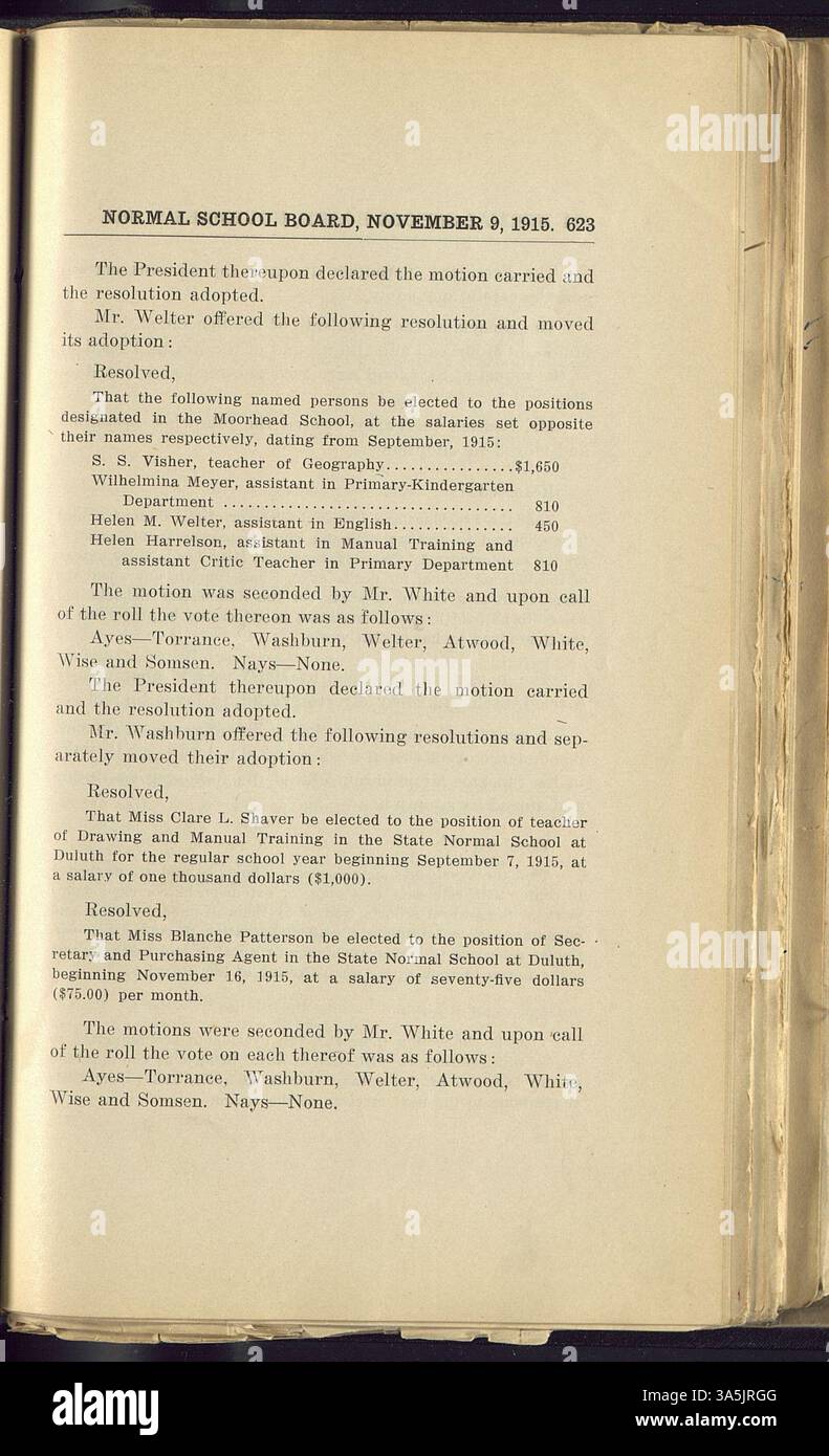 This record covers the transformation of Minnesota’s normal schools to ...