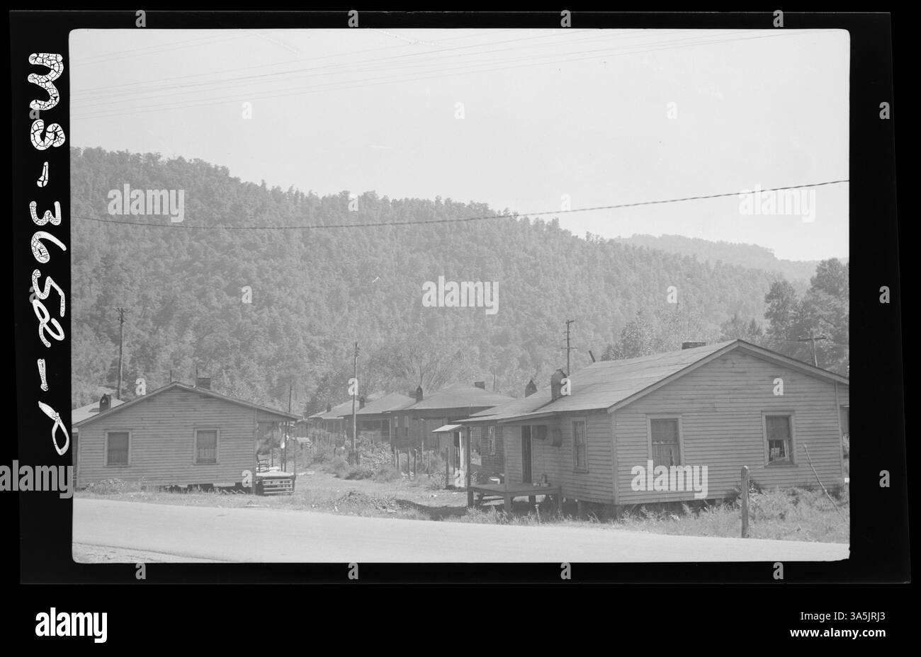 A view of a section of the camp at Dixie Darby Fuel Company's Dixie #3 ...