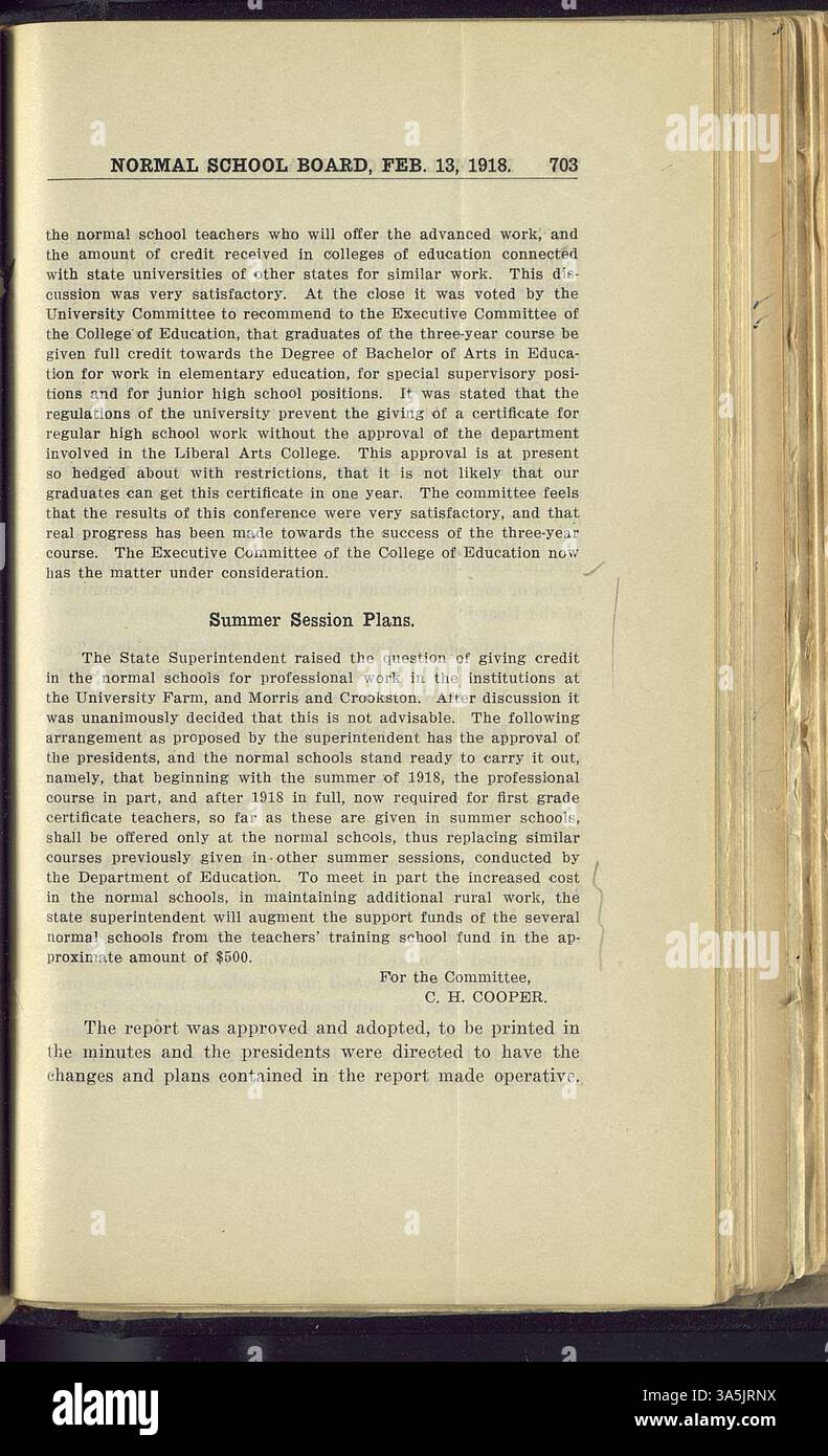 This historical record of Minnesota’s higher education system details ...