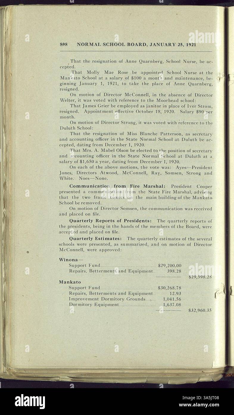 This document covers the transformation of Minnesota’s normal schools ...