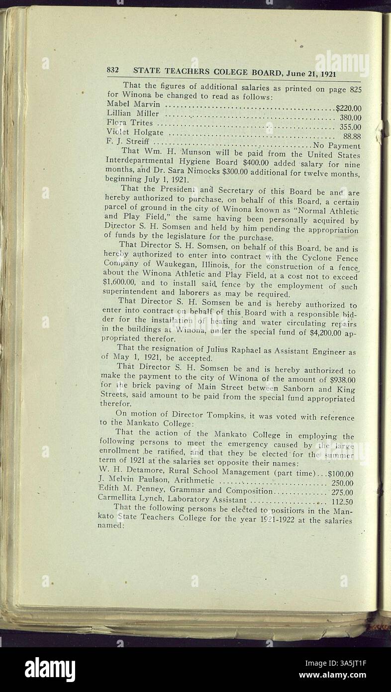 The publication outlines the evolution of Minnesota’s normal schools ...