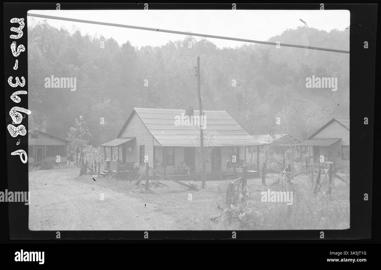 View of House #1 surveyed at Blue Diamond Coal Company’s Crown Mine in ...