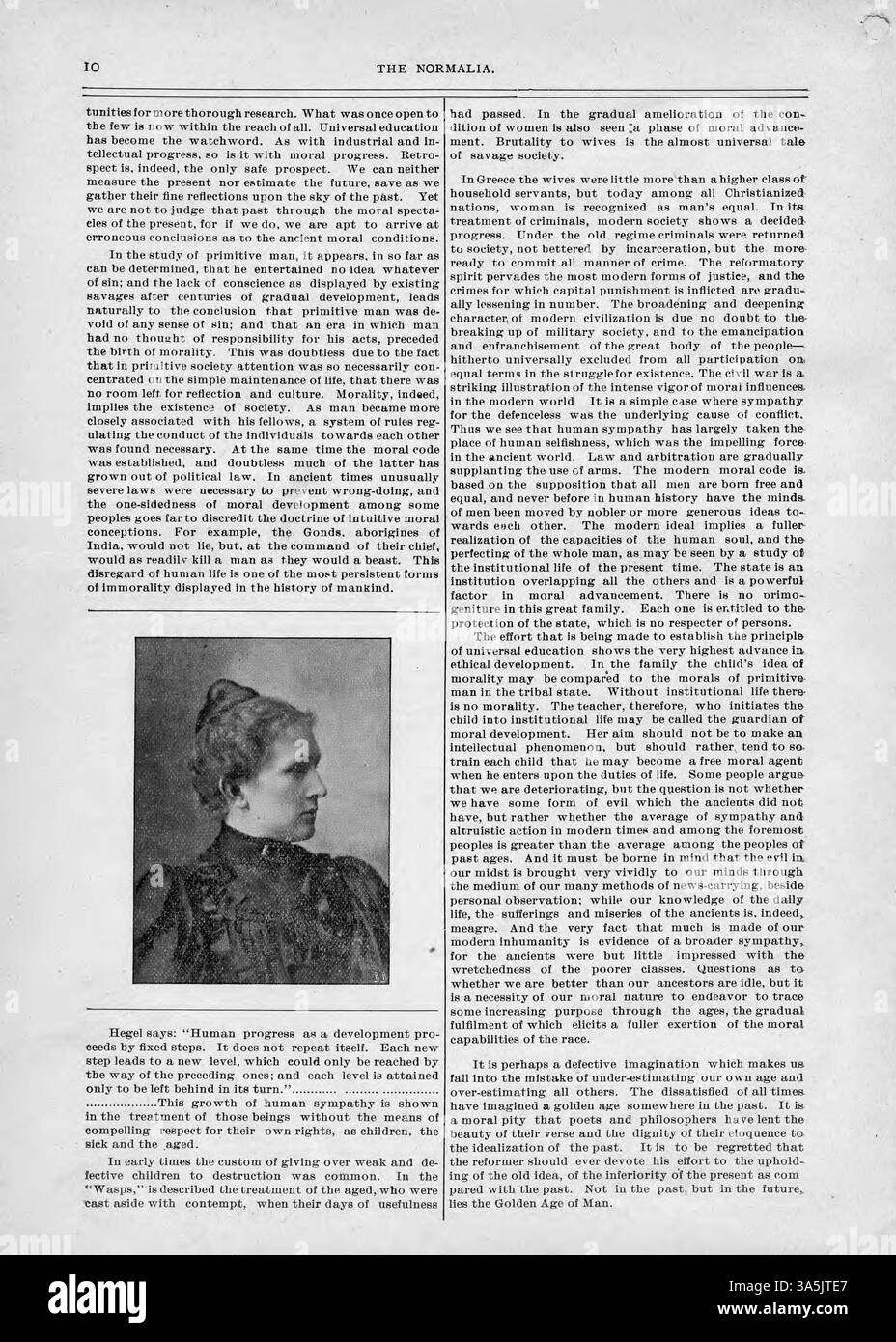 This edition of The Normalia from 1897 focuses on commencement at St ...