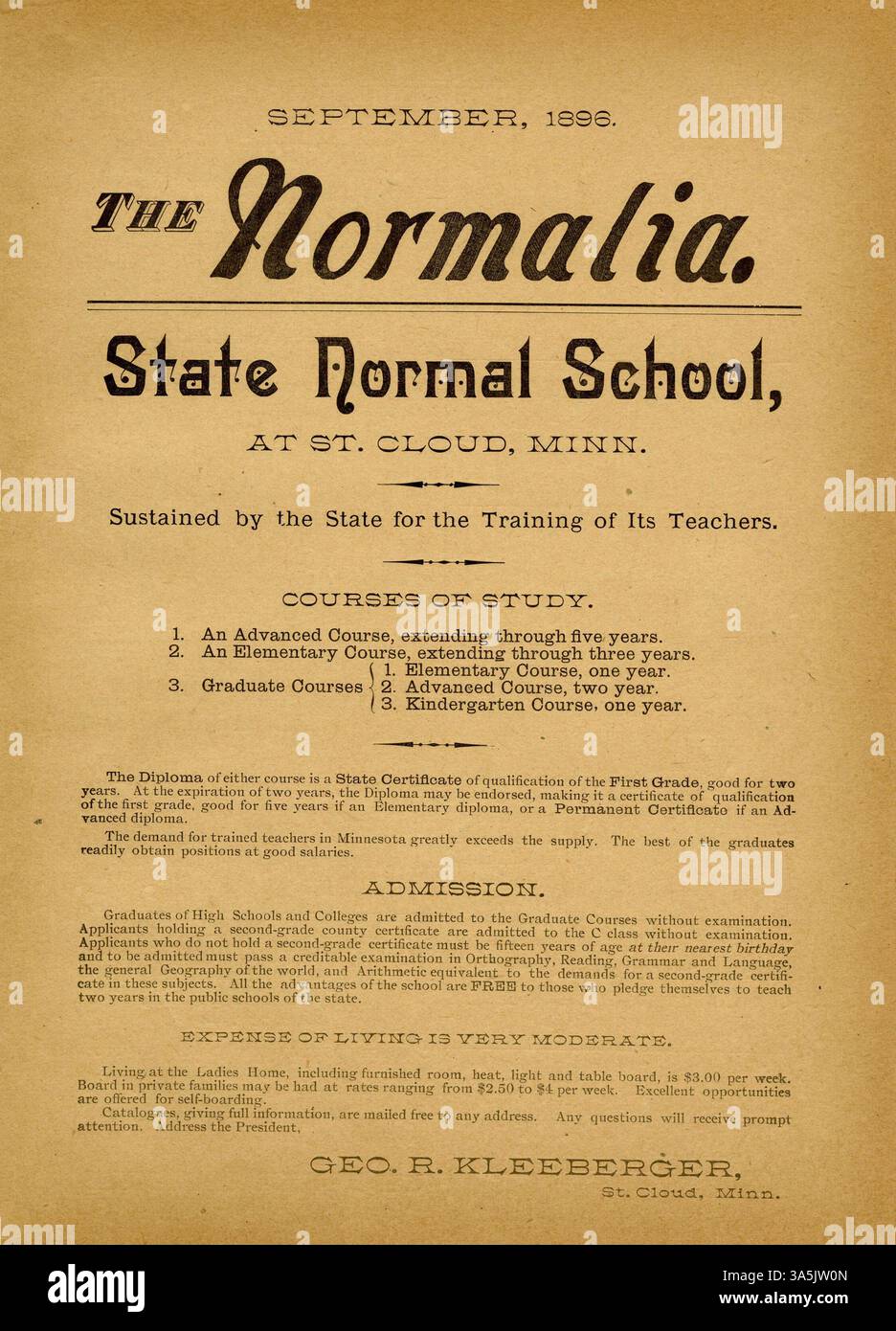 The Normalia, 1896-09, a St. Cloud State University publication ...